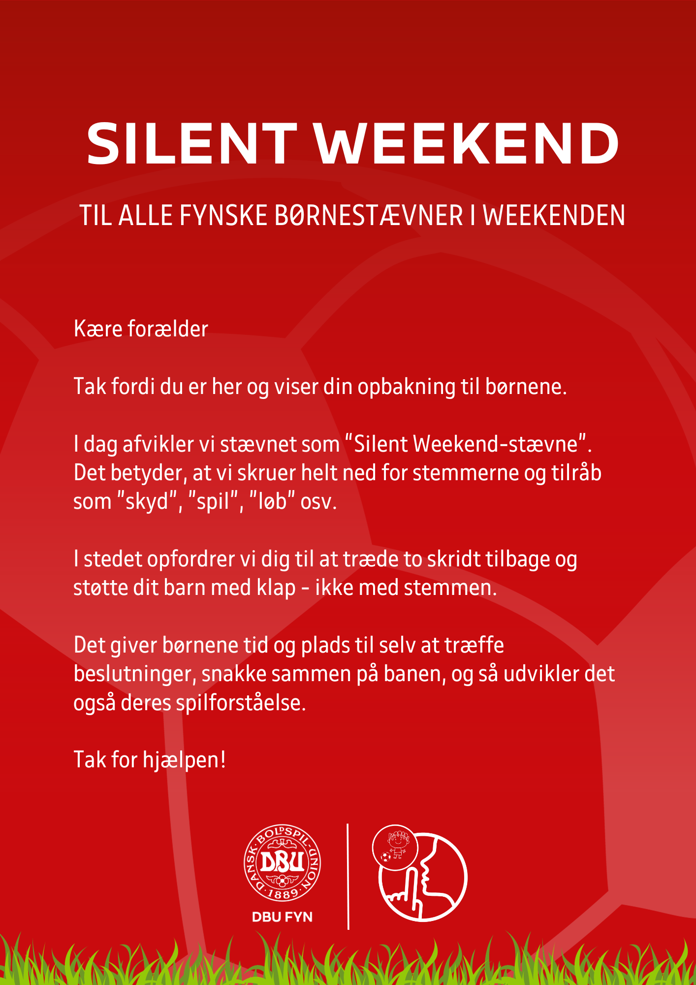 Silent weekend er tilbage